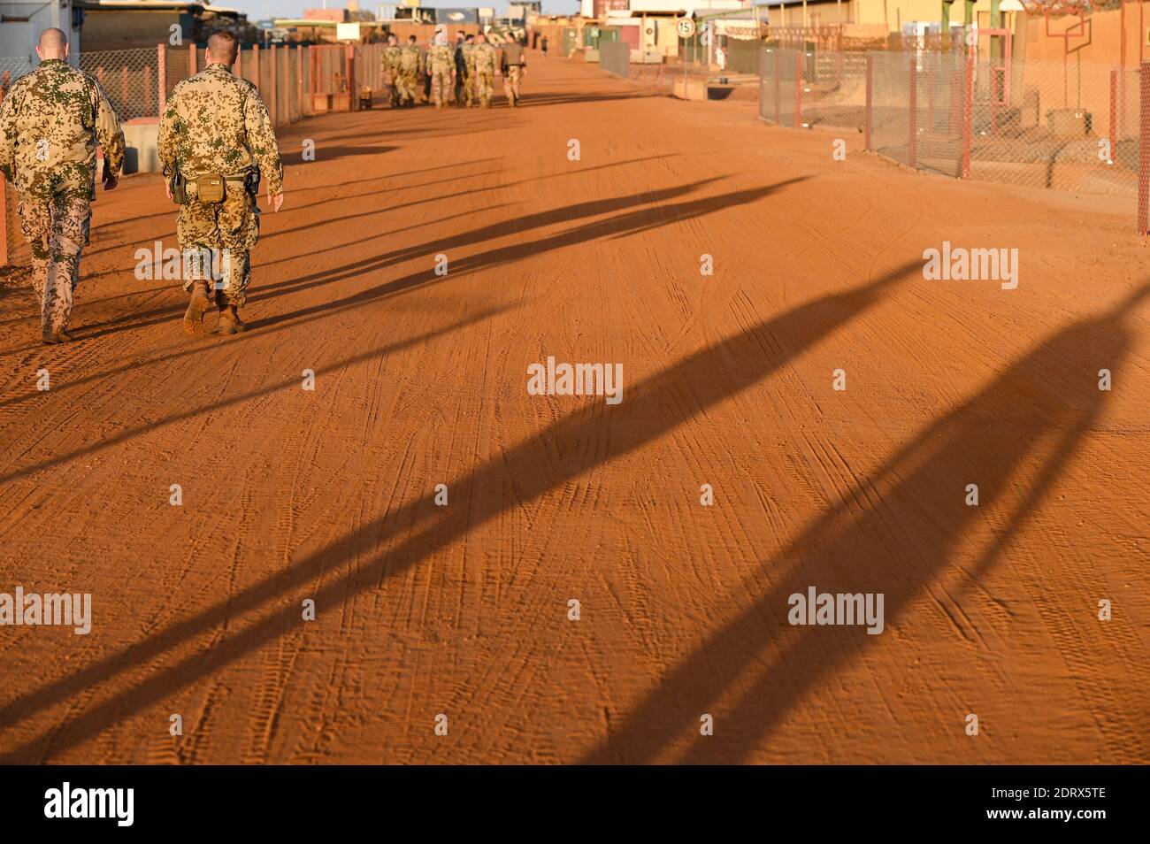 MALI, Gao, Minusma UN-Friedensmission, Camp Castor, bundeswehr / MALI ...