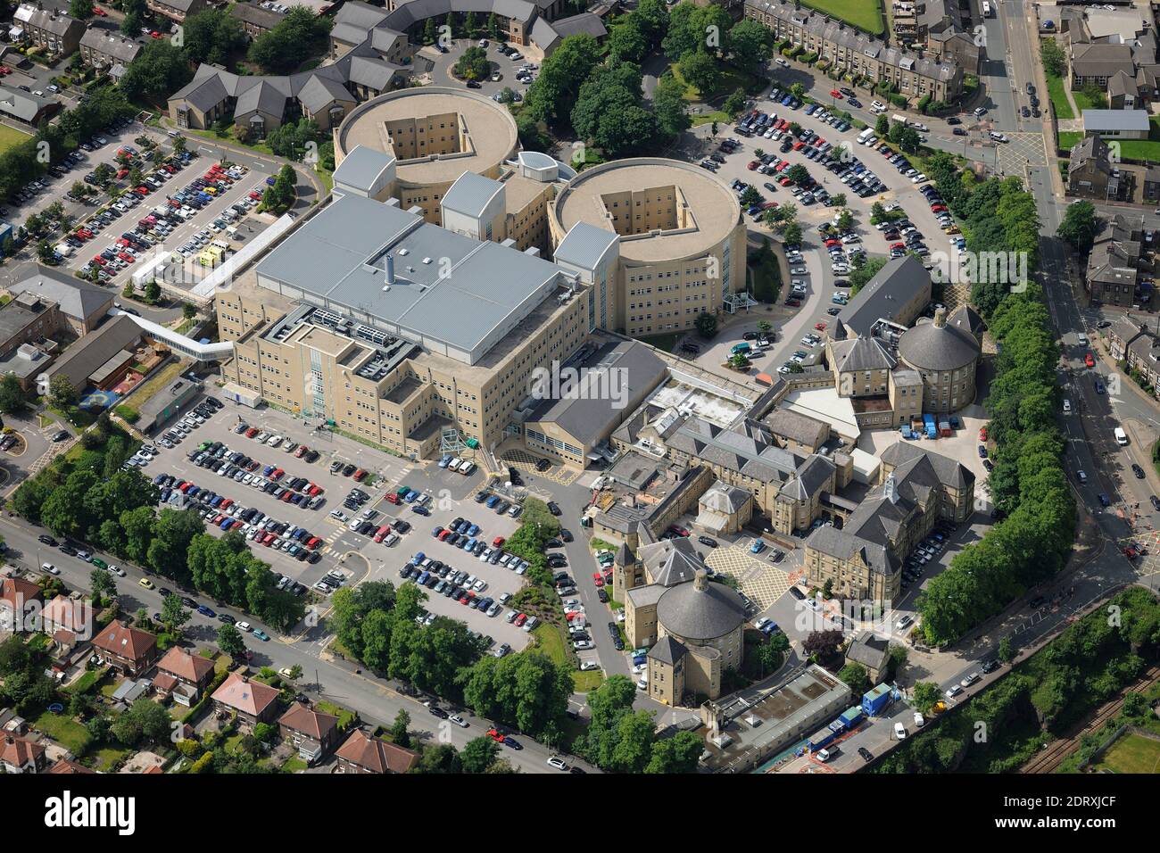Luftaufnahmen Calderdale Royal Hospital, Calderdale & Huddersfield NHS ...