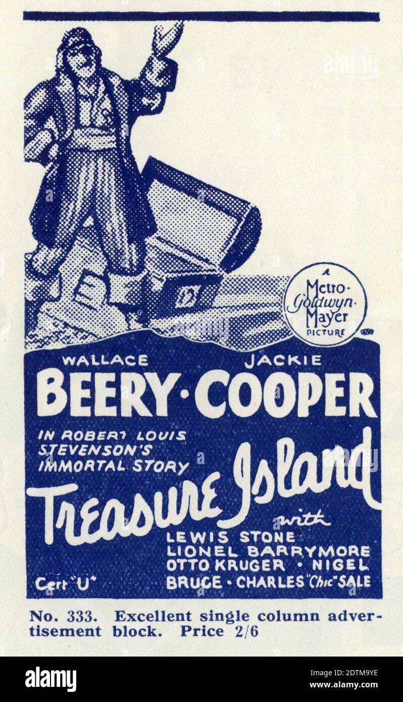 Long John Silver Treasure Island Stockfotos und -bilder Kaufen - Alamy