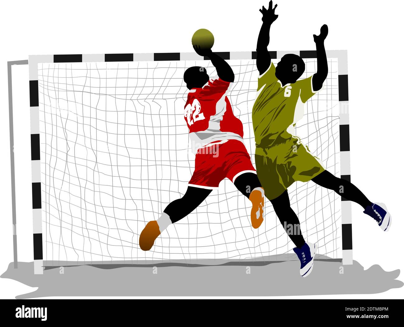 Colored handball -Fotos und -Bildmaterial in hoher Auflösung – Alamy