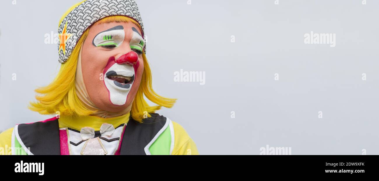 Gesicht clown -Fotos und -Bildmaterial in hoher Auflösung – Alamy