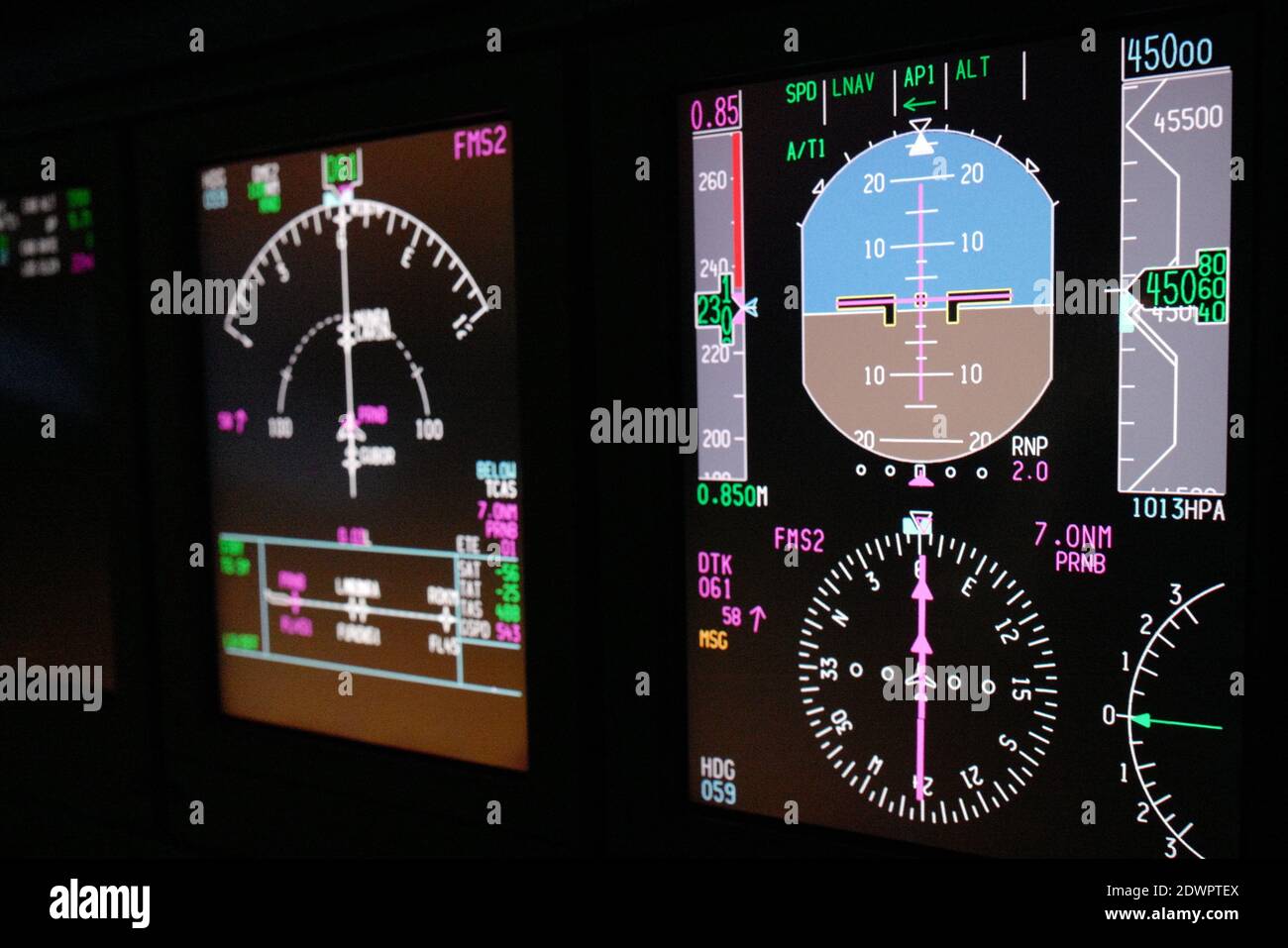 Cockpit Instruments Stockfotos und -bilder Kaufen - Alamy