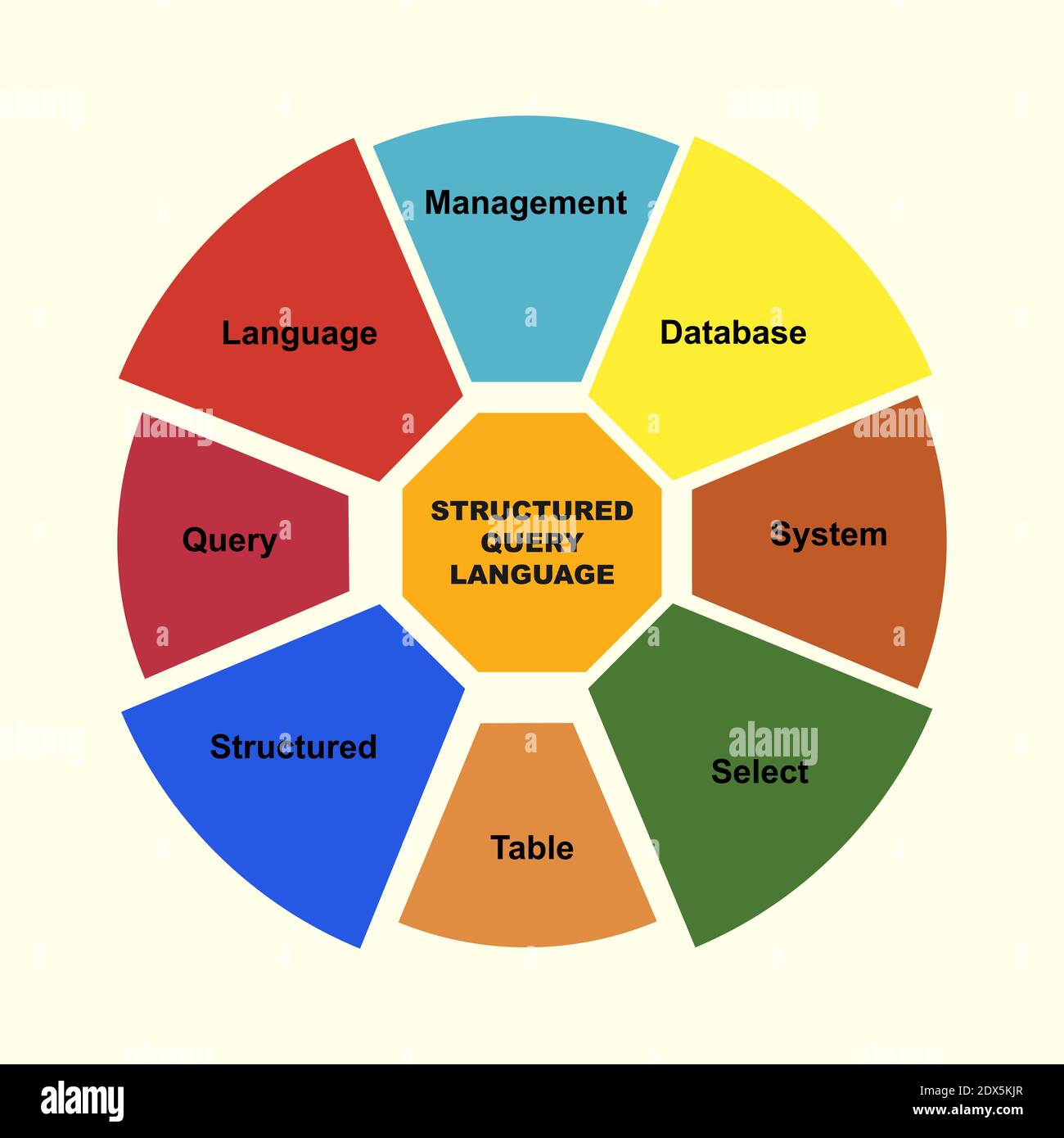 Texto de la base de datos web sql Stock-Vektorgrafiken kaufen - Alamy
