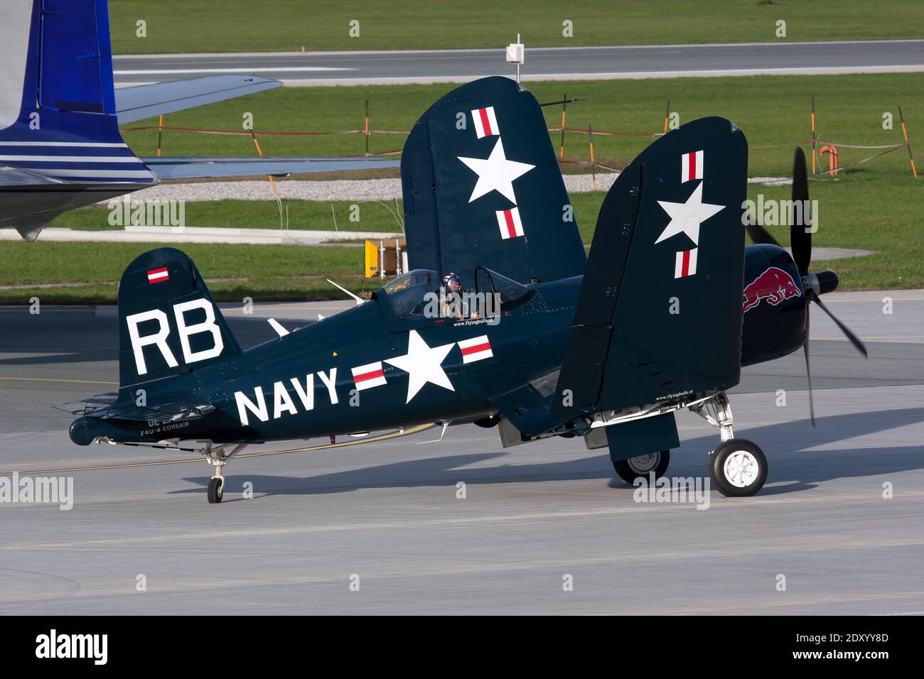 Die Chance der Flying Bulls Vought F4U-4 Corsair wurde beim Innsbrucker ...
