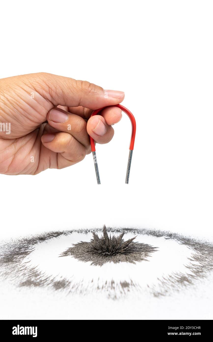School Experiment Magnet Stockfotos und -bilder Kaufen - Alamy
