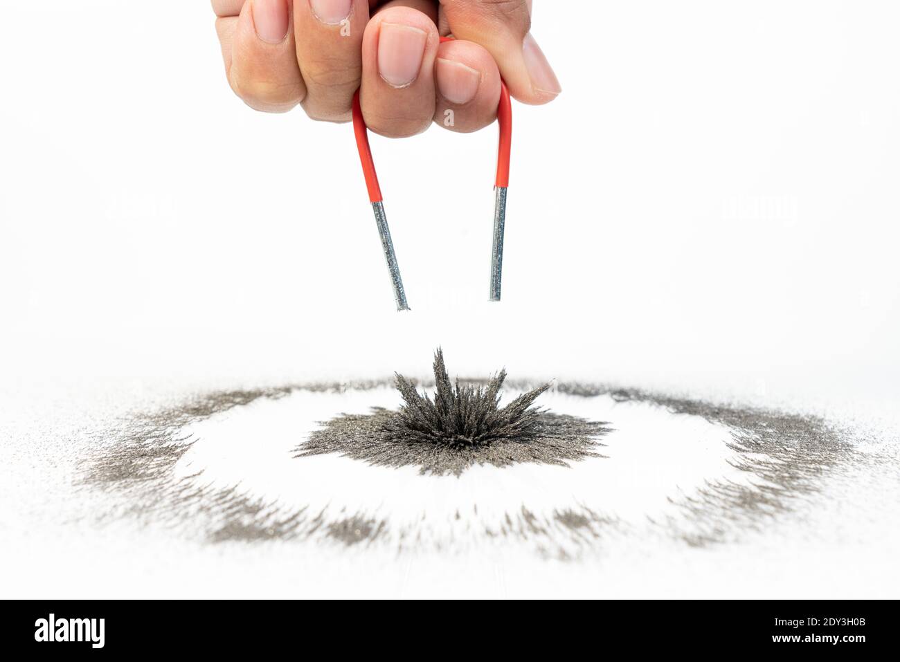 School Experiment Magnet Stockfotos und -bilder Kaufen - Alamy