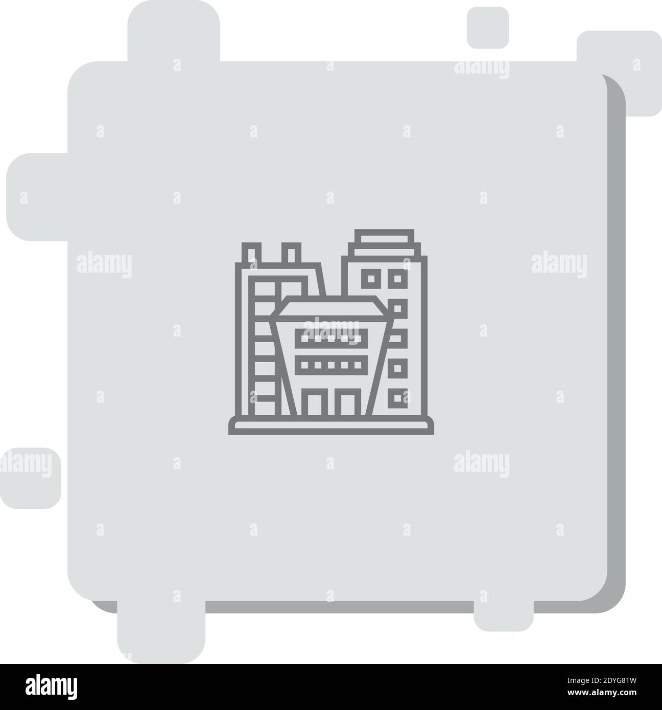 Unternehmen Vektor-Symbol Moderne einfache Vektor-Illustration Stock ...