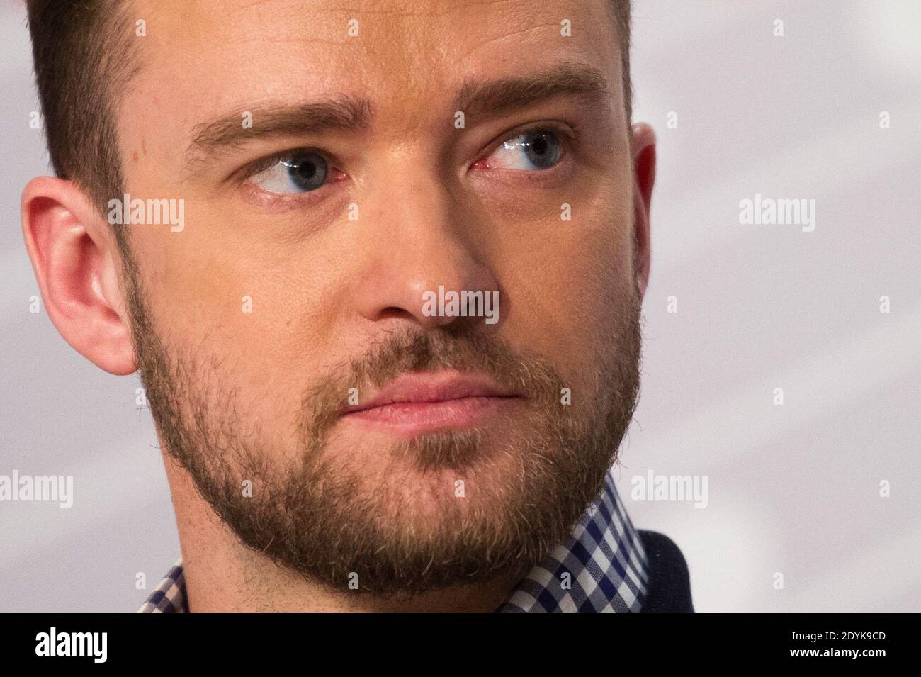 Schauspieler Justin Timberlake nimmt an der Pressekonferenz von Ethan ...