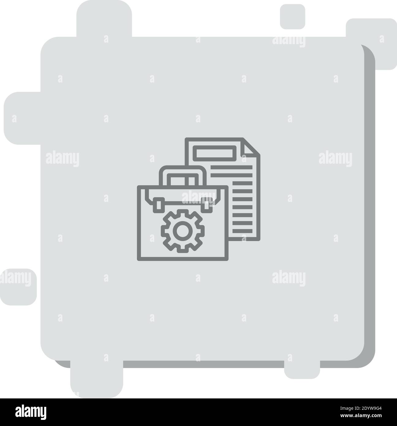 Projekt Vektor-Symbol Moderne einfache Vektor-Illustration Stock ...