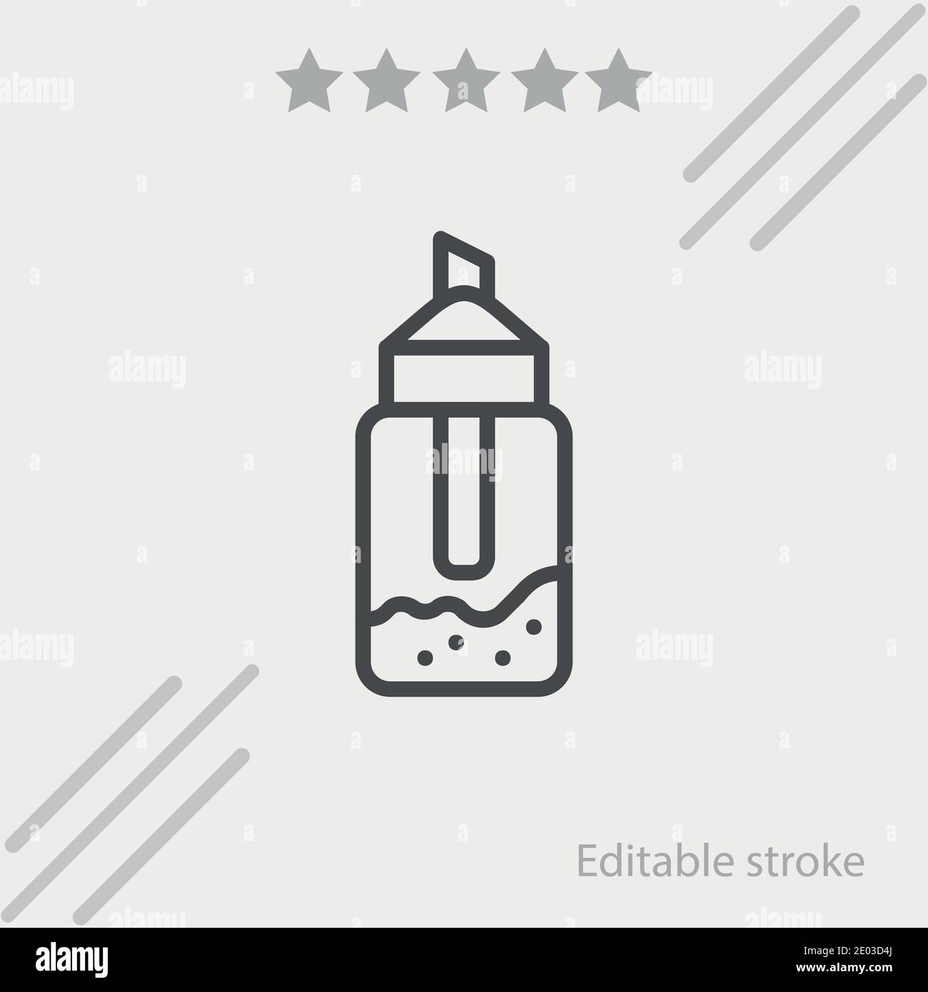 Zucker Vektor-Symbol Moderne einfache Vektor-Illustration Stock ...