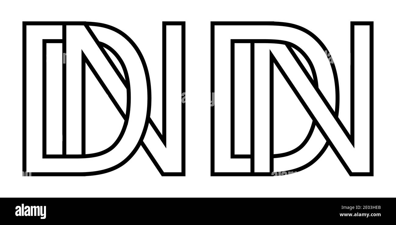 Dn nndndn Stock-Vektorgrafiken kaufen - Alamy