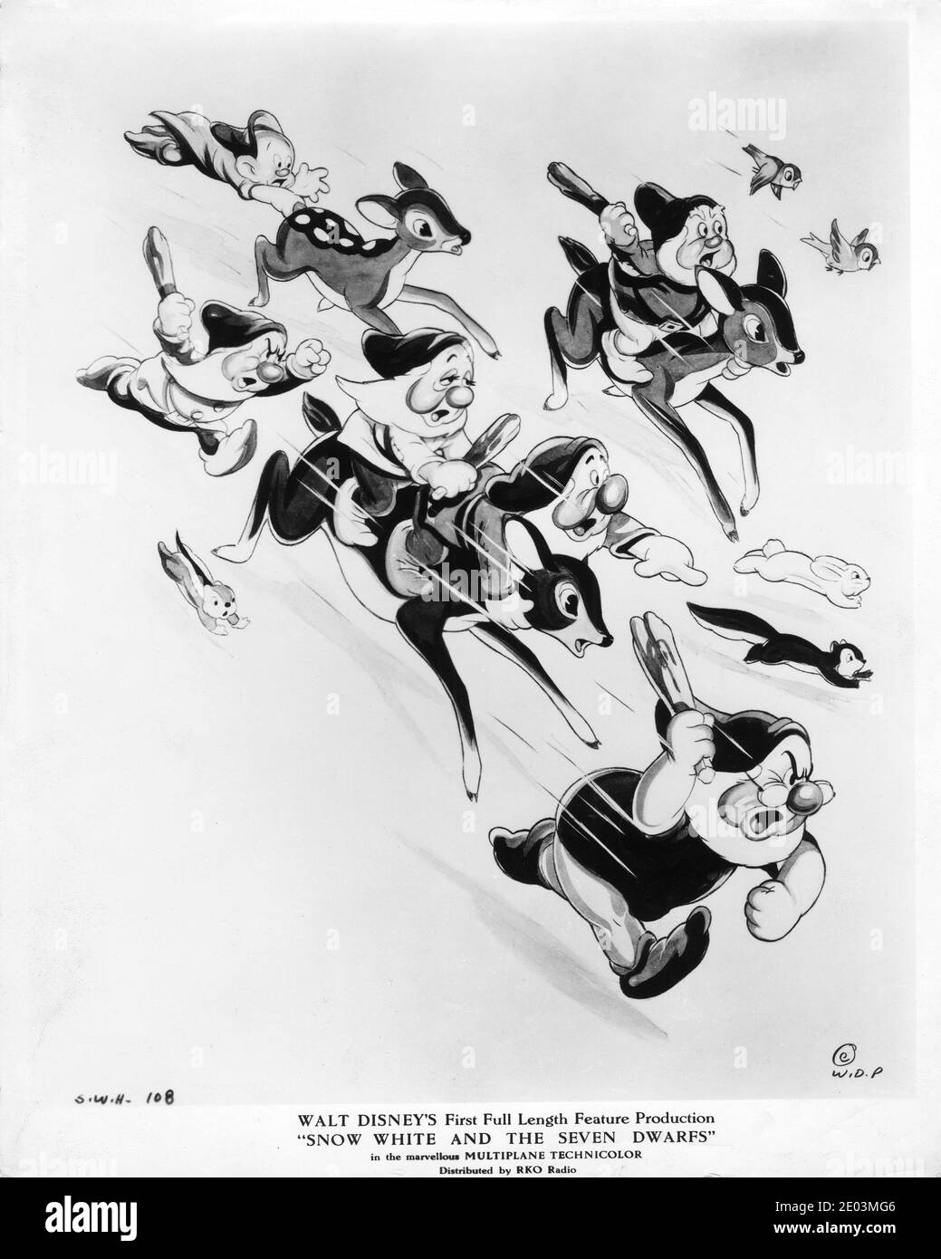 WALT DISNEYS SCHNEEWITTCHEN UND DIE SIEBEN ZWERGE 1937 BEAUFSICHTIGEN ...