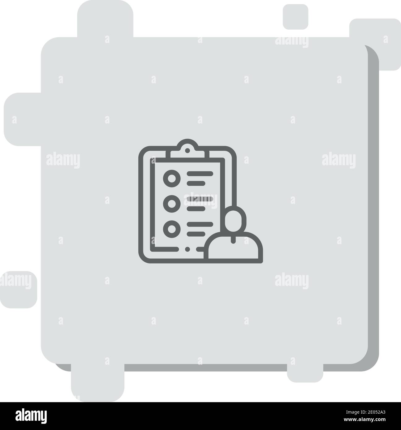 Planungs-Vektor-Symbol Moderne einfache Vektor-Illustration Stock ...