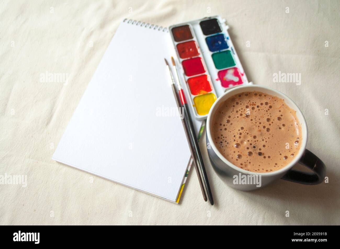 Aquarell kaffee -Fotos und -Bildmaterial in hoher Auflösung – Alamy