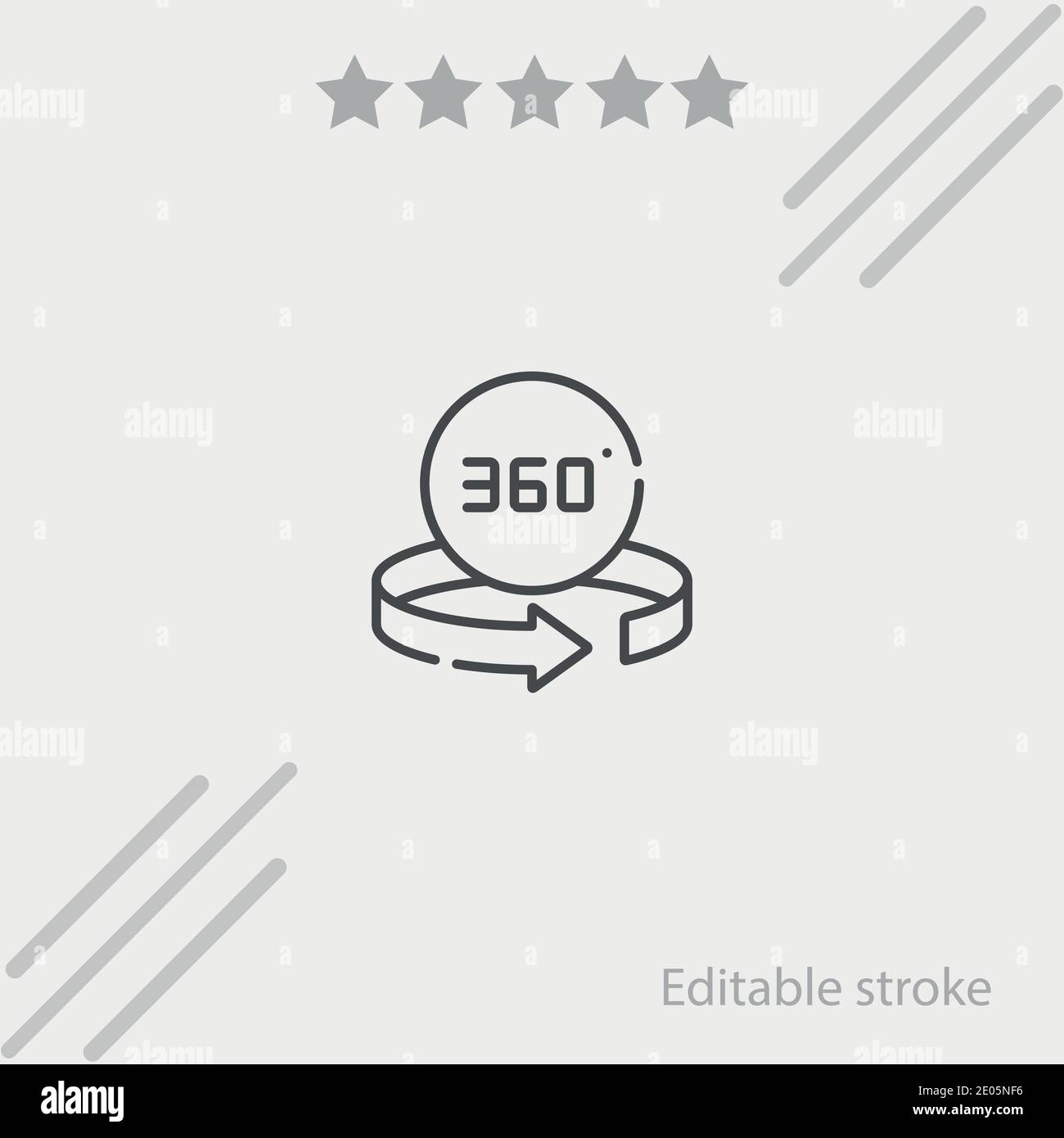 Grad Vektor-Symbol Moderne einfache Vektor-Illustration Stock ...