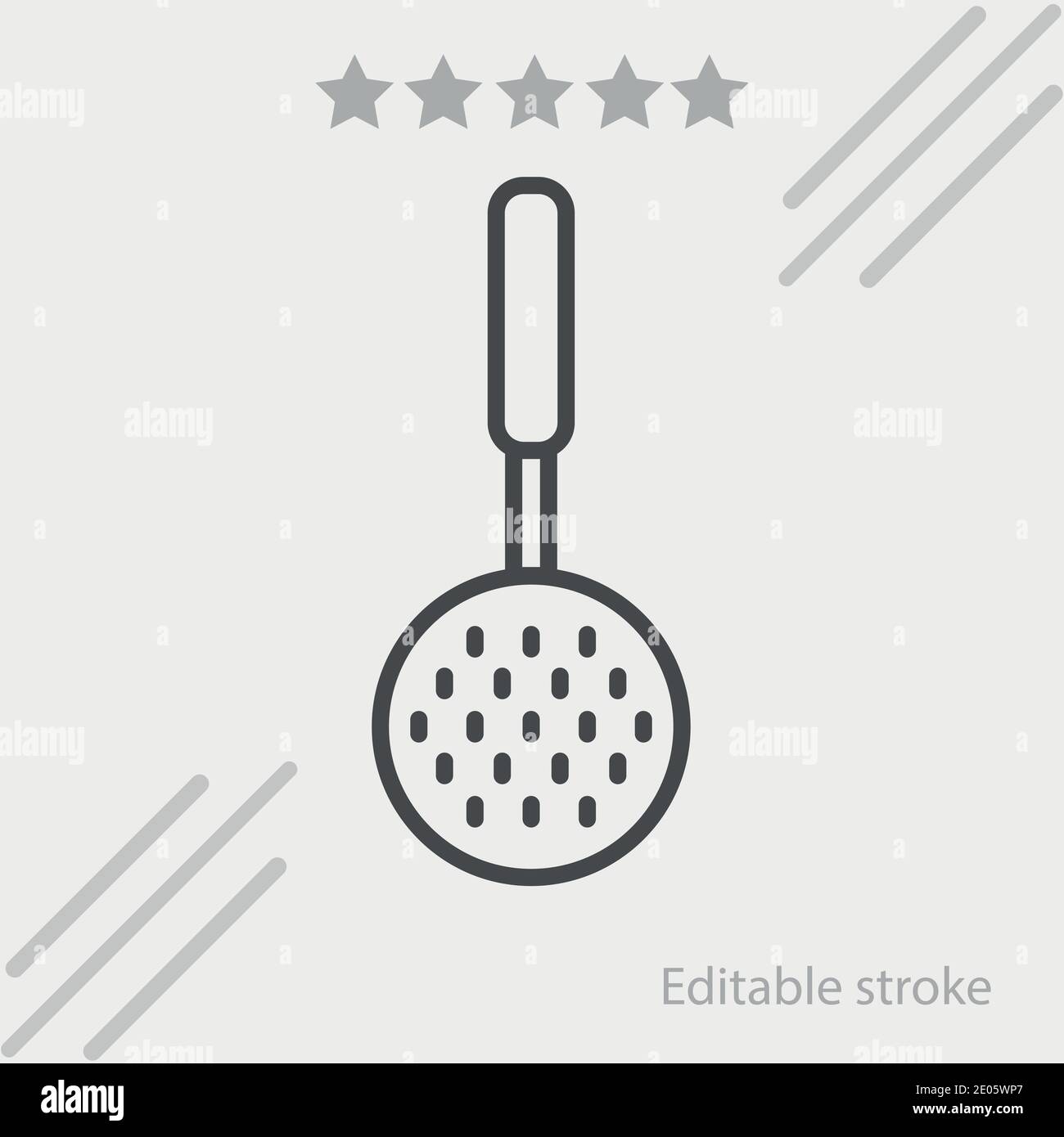 Skimmer Vektor-Symbol Moderne einfache Vektor-Illustration Stock ...