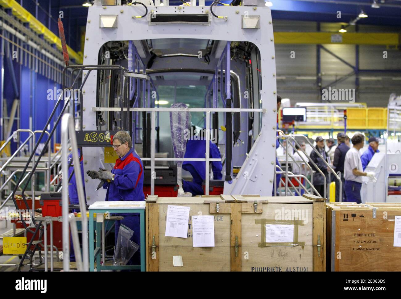 Montagewerk straßenbahnen alstom -Fotos und -Bildmaterial in hoher ...