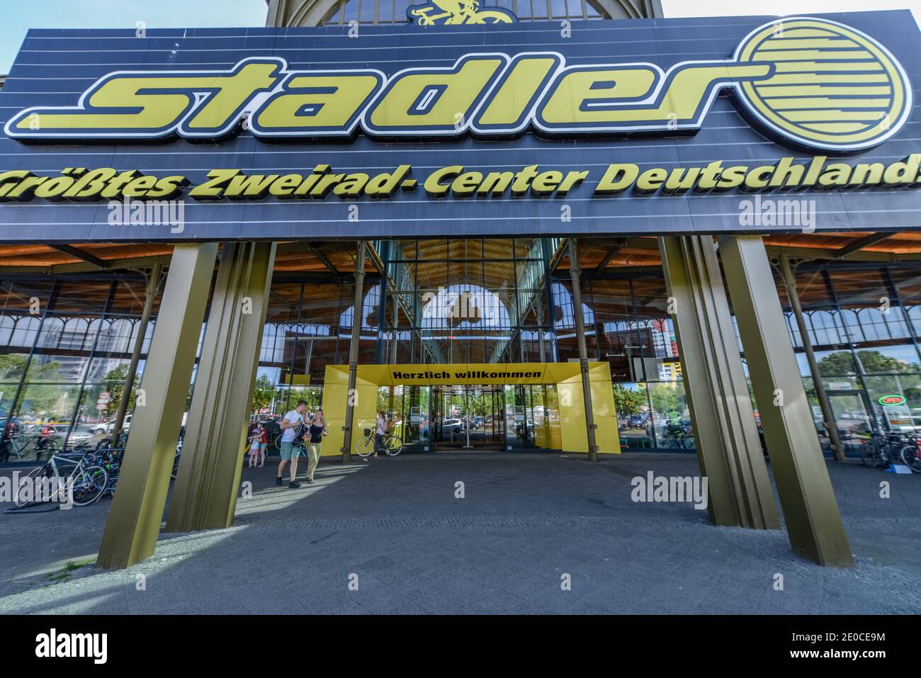 Zweirad Stadler, Rinder-Auktionshalle, Alter Schlachthof, Prenzlauer ...