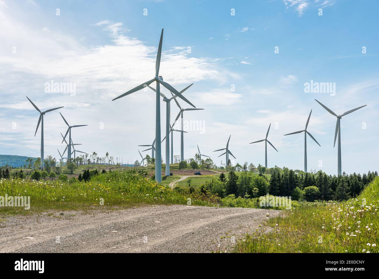 Windpark industrie -Fotos und -Bildmaterial in hoher Auflösung – Alamy