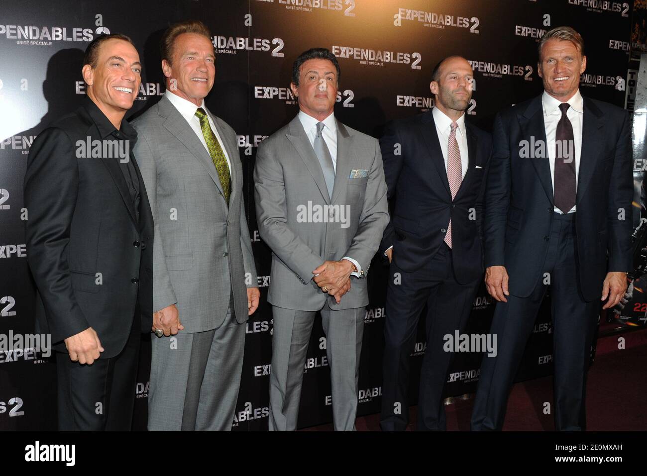 Sylvester Stallone, Jean-Claude Van Damme, Arnold Schwarzenegger, Jason ...