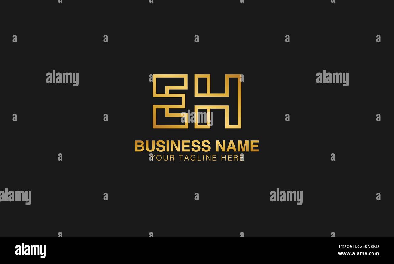 Eh logo Stock-Vektorgrafiken kaufen - Alamy