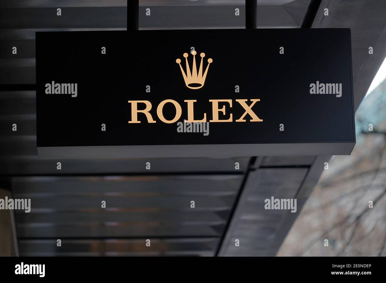 Rolex Sign Symbol Stockfotos und -bilder Kaufen - Alamy