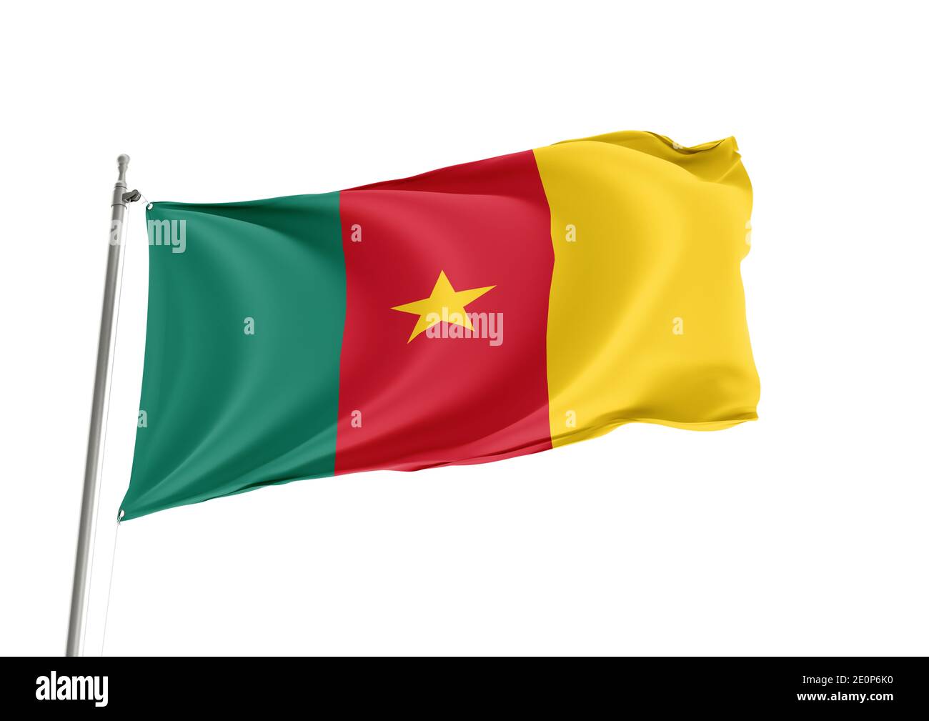 El mapa político de áfrica en color Ausgeschnittene Stockfotos und ...