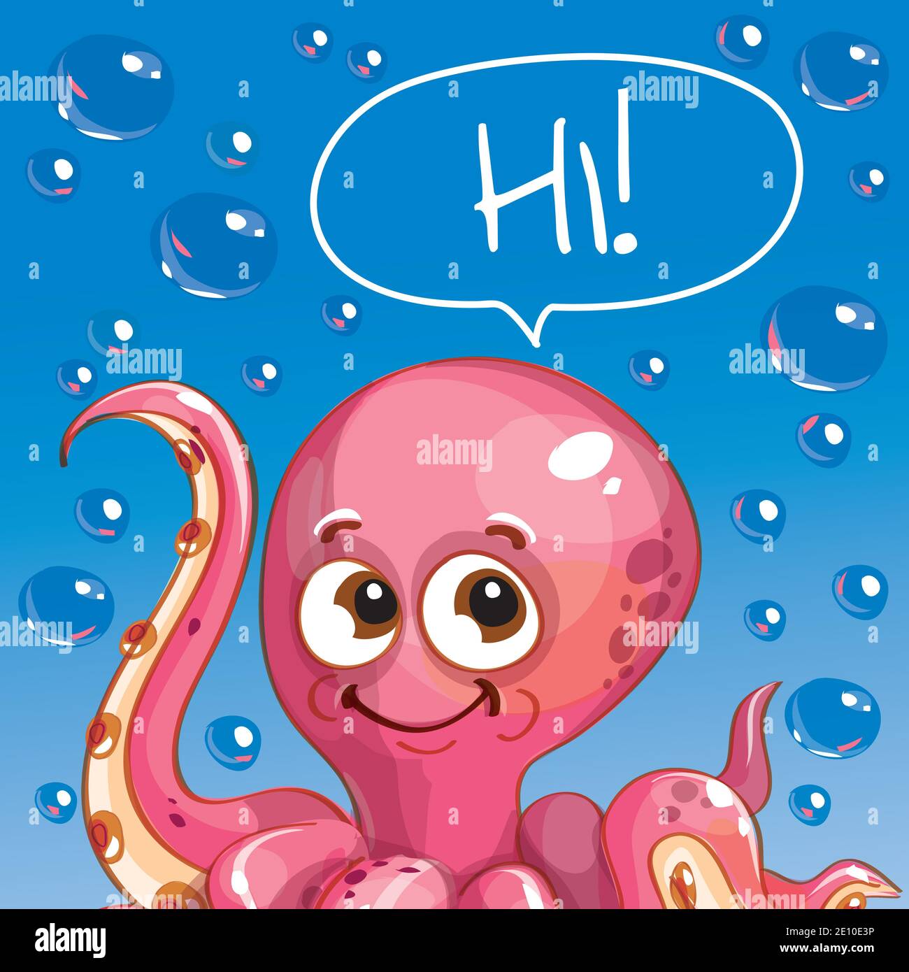 Cartoon Octopus Stockfotos und -bilder Kaufen - Seite 3 - Alamy