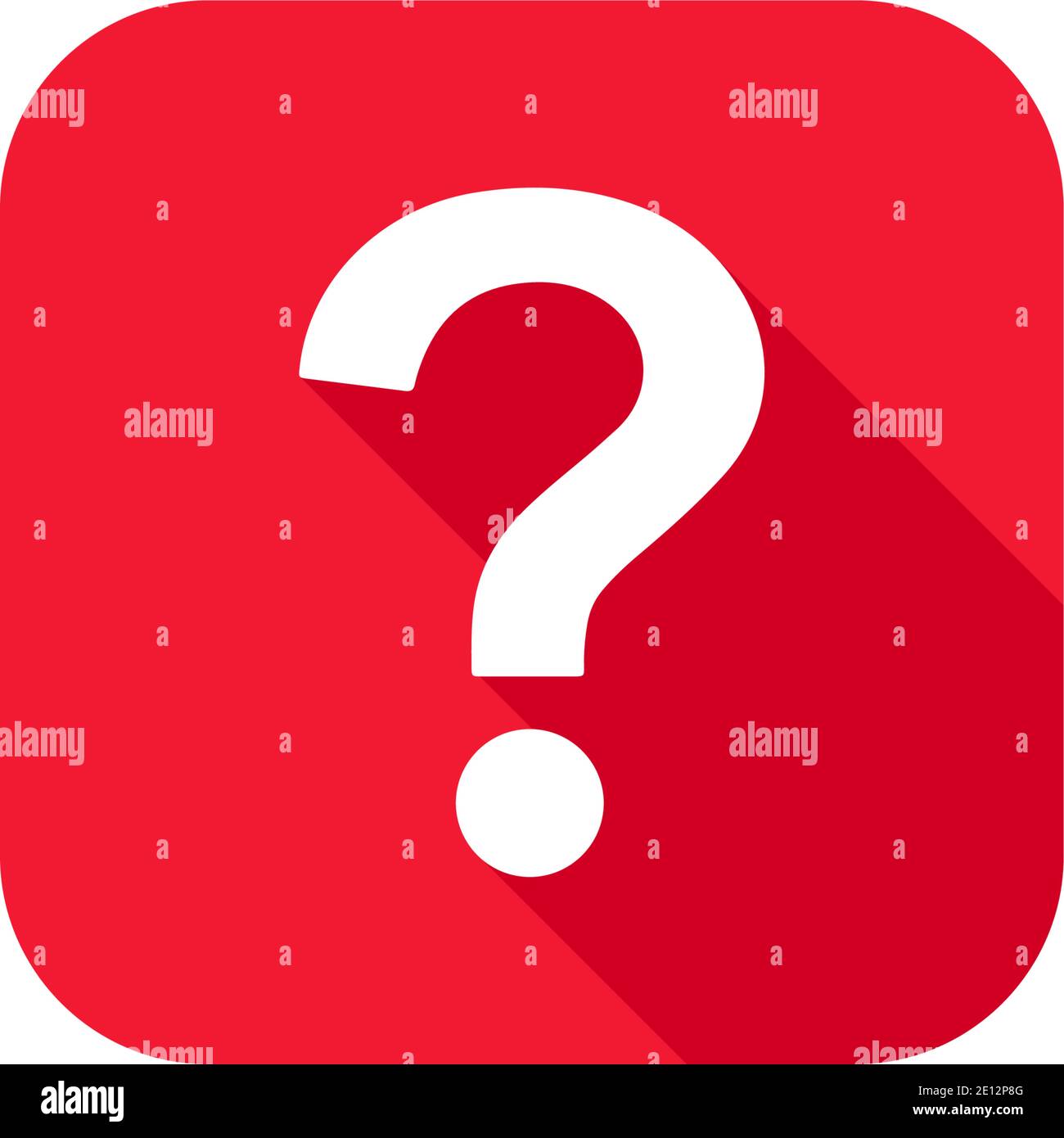 Fragezeichen Symbol Symbol Vektor Illustration Stock-Vektorgrafik - Alamy