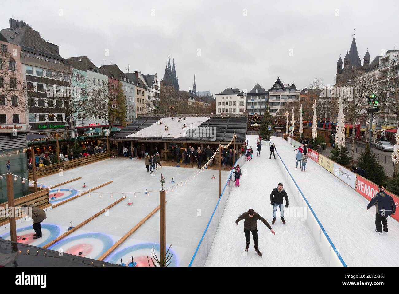 Winter cologne ice -Fotos und -Bildmaterial in hoher Auflösung – Alamy