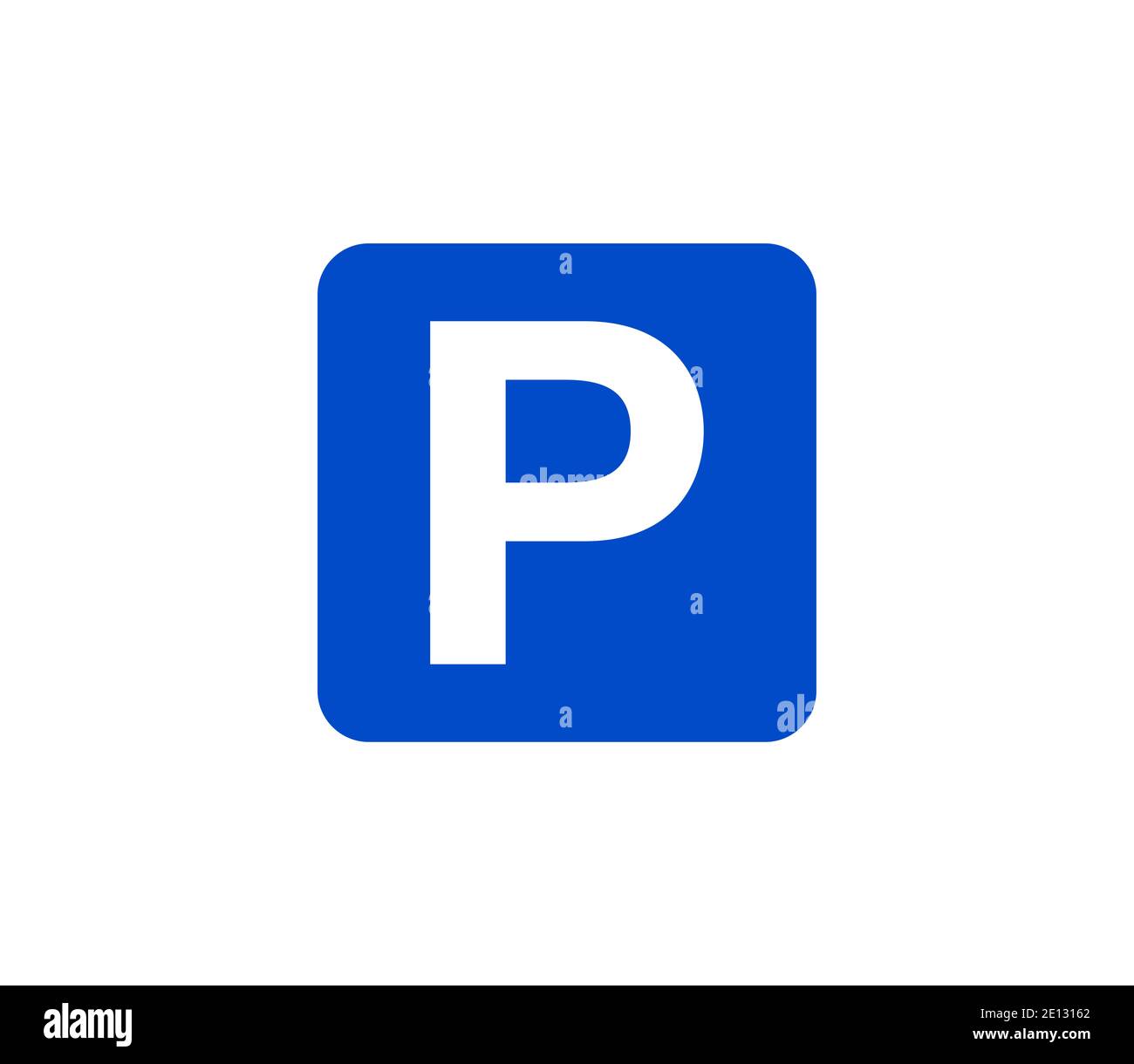 Parkplatz zeichen symbol informationen Ausgeschnittene Stockfotos und ...