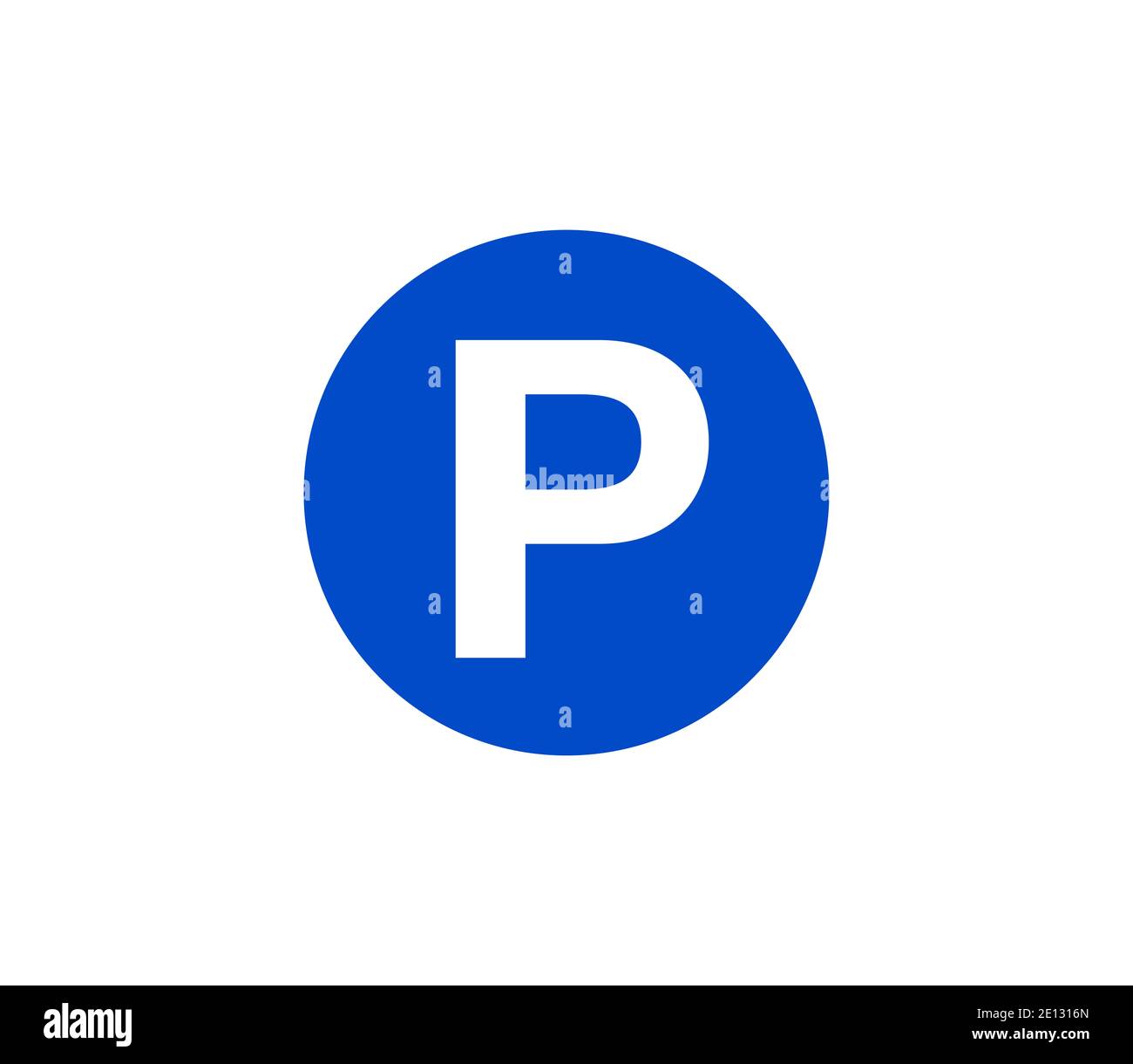 Parkplatz zeichen symbol informationen Ausgeschnittene Stockfotos und ...