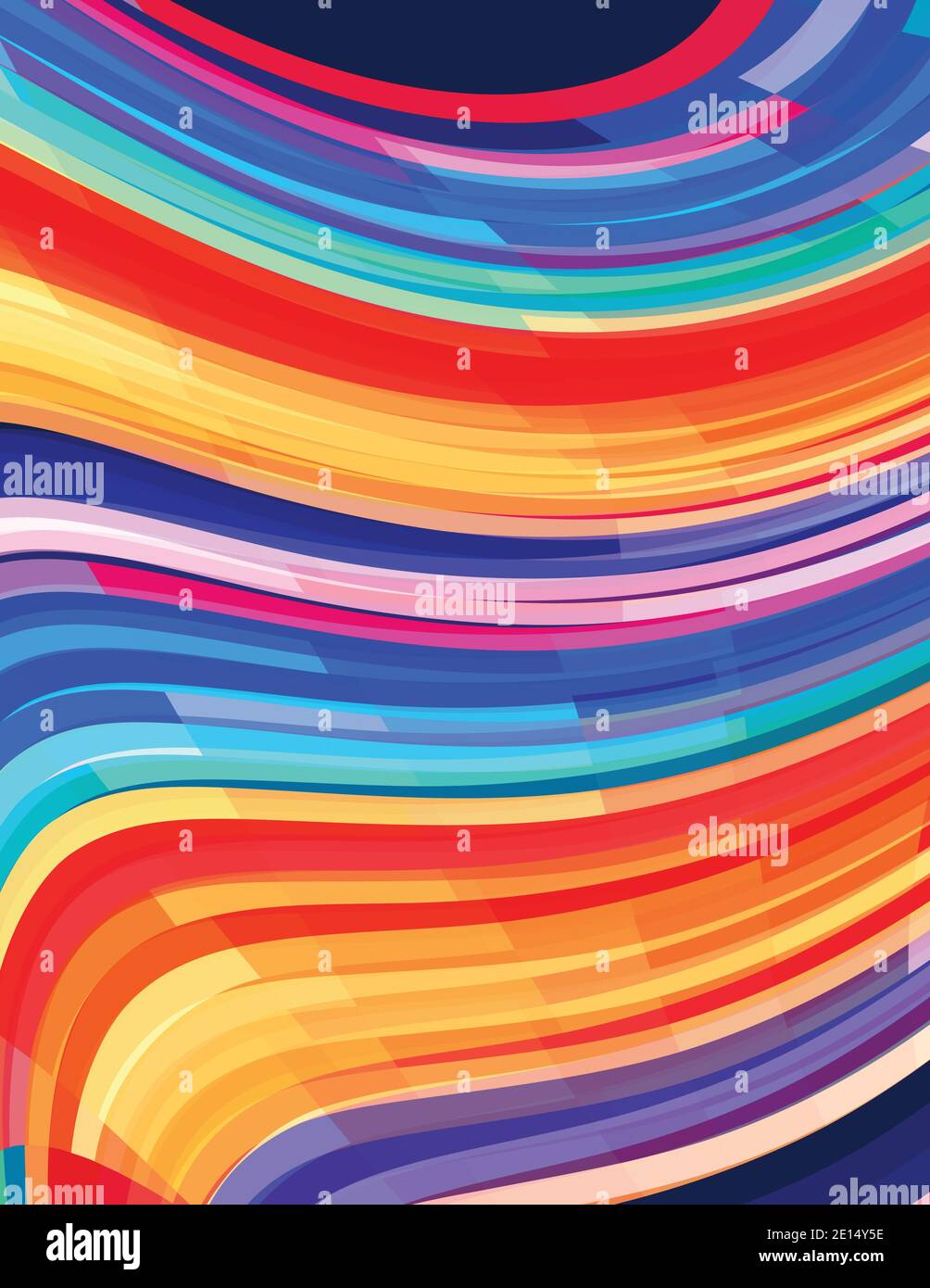 Dynamische farben Stock-Vektorgrafiken kaufen - Alamy