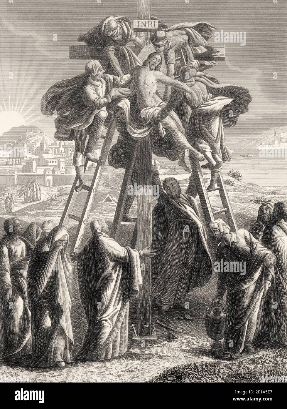 Jesus christus vom kreuz genommen -Fotos und -Bildmaterial in hoher Auflösung – Alamy