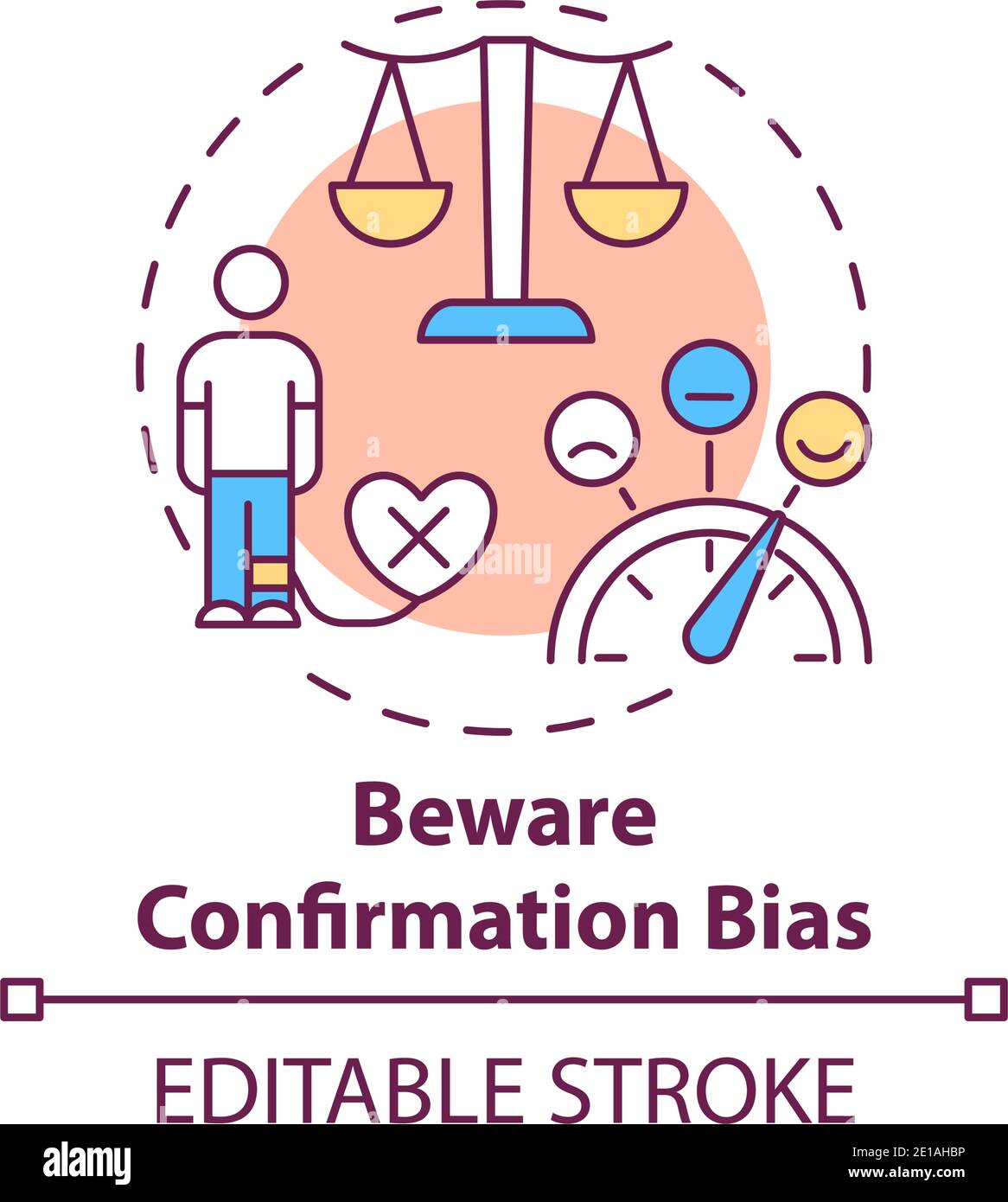 Confirmation Bias Stockfotos und -bilder Kaufen - Alamy