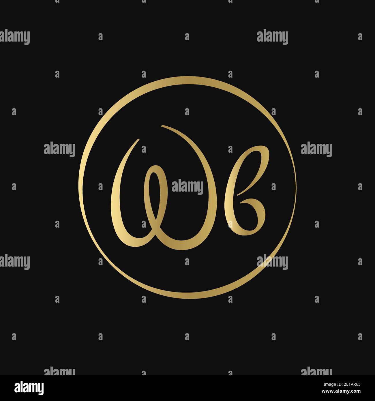 Wb Logo Vektor Vektoren Stockfotos und -bilder Kaufen - Alamy