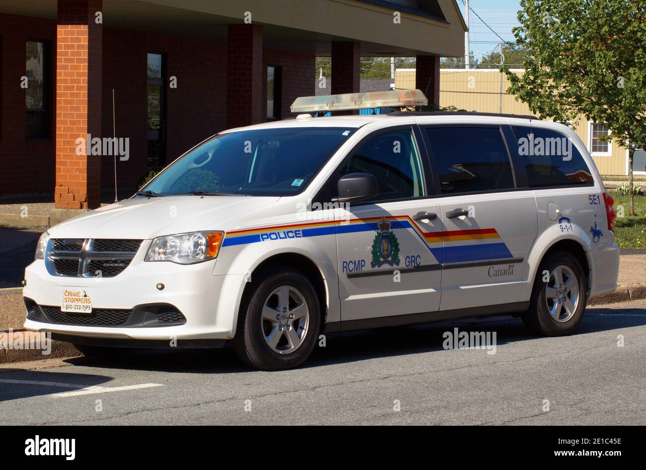 Truro, Kanada - 30. Mai 2018: Royal Canadian Mounted Police Vehicle ...
