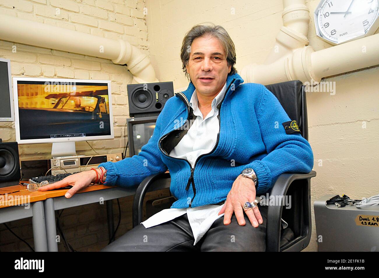 EXKLUSIV - ehemaliger Boxer und Schauspieler Stephane Ferrara posiert ...