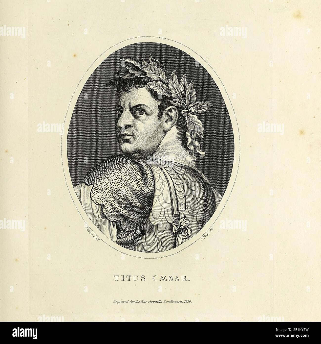 Titus (Titus Caesar Vespasianus; 30. Dezember 39 – 13. September 81 n ...