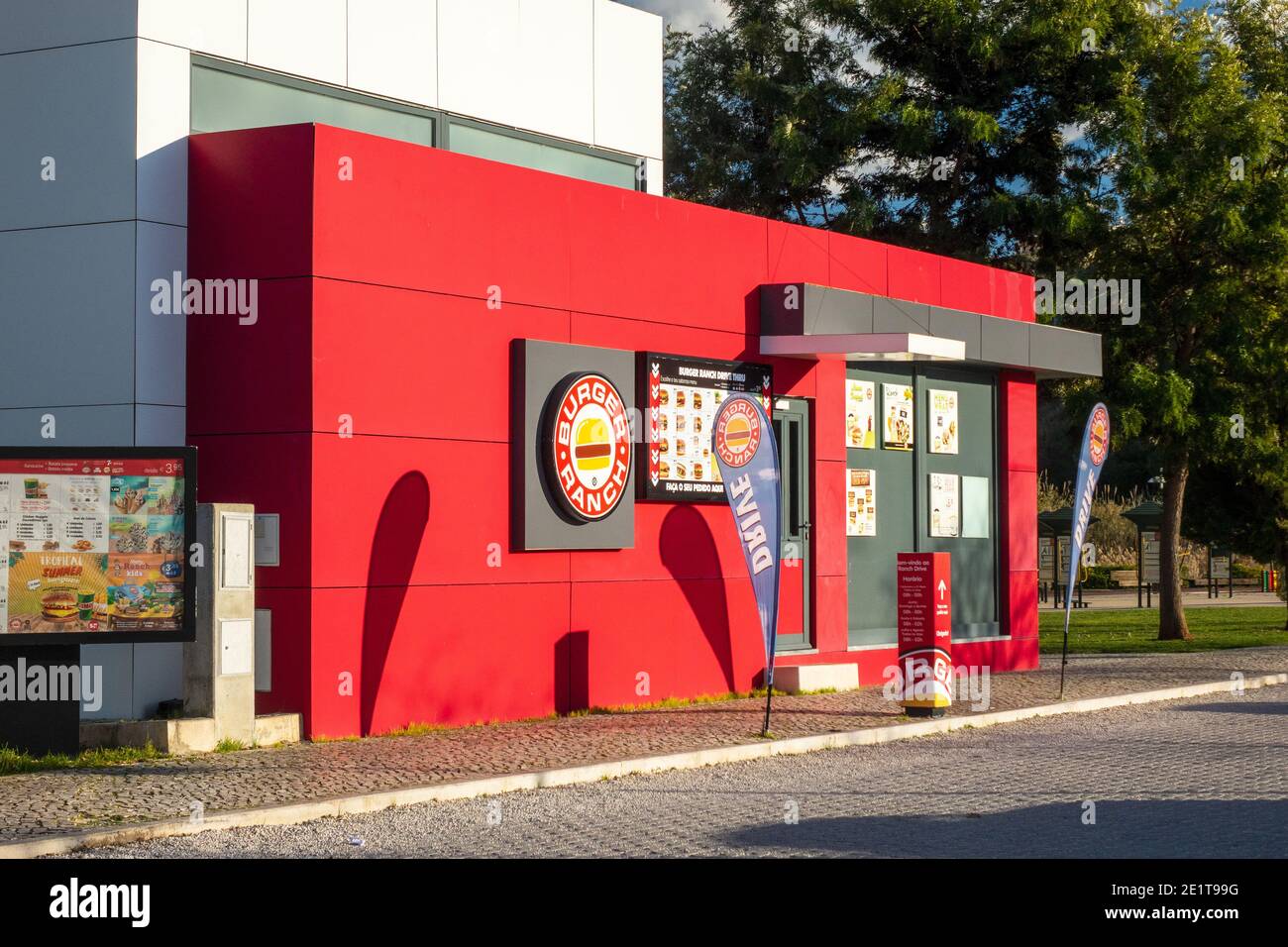 Burger ranch fast food restaurant -Fotos und -Bildmaterial in hoher ...