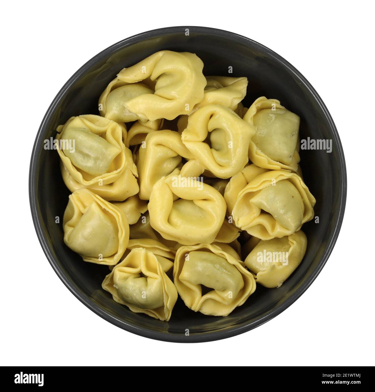 Italienische traditionelle Tortellini Pasta oder Ravioli gefüllt mit ...