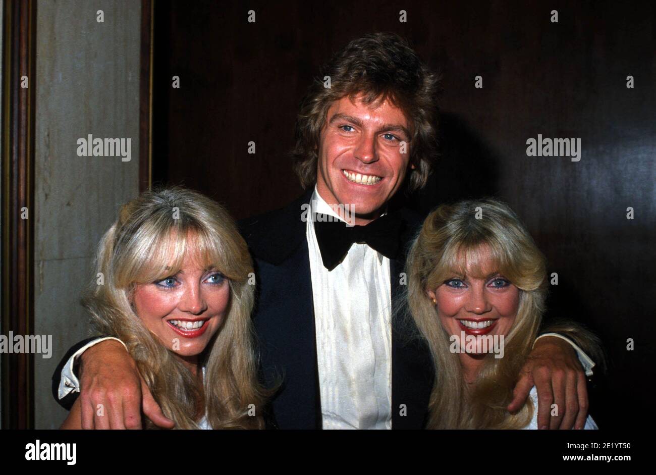 JEFF CONAWAY MIT Candi Brough und Randi Brough Credit: Ralph Dominguez ...