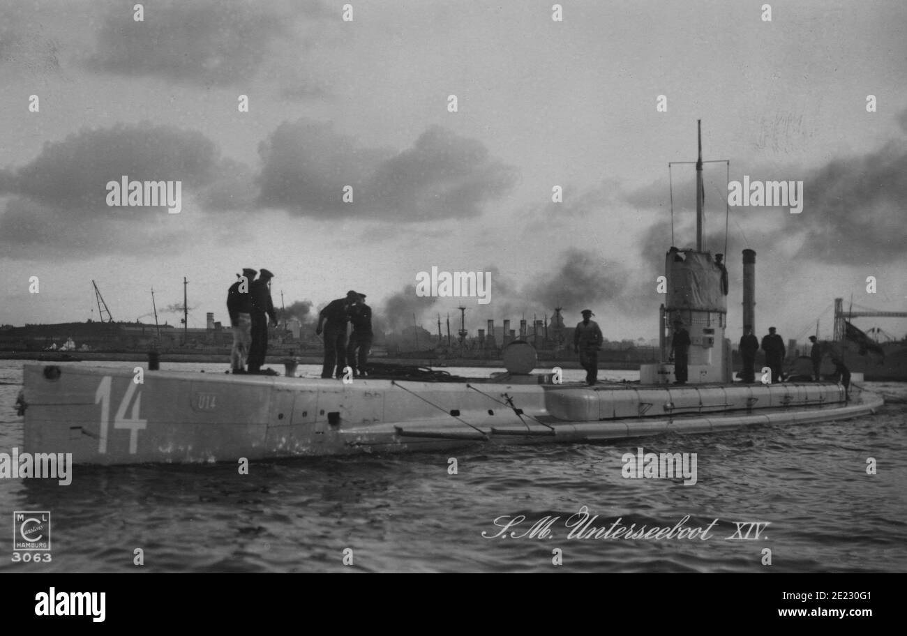 German submarine world war i Schwarzweiß-Stockfotos und -bilder - Seite ...