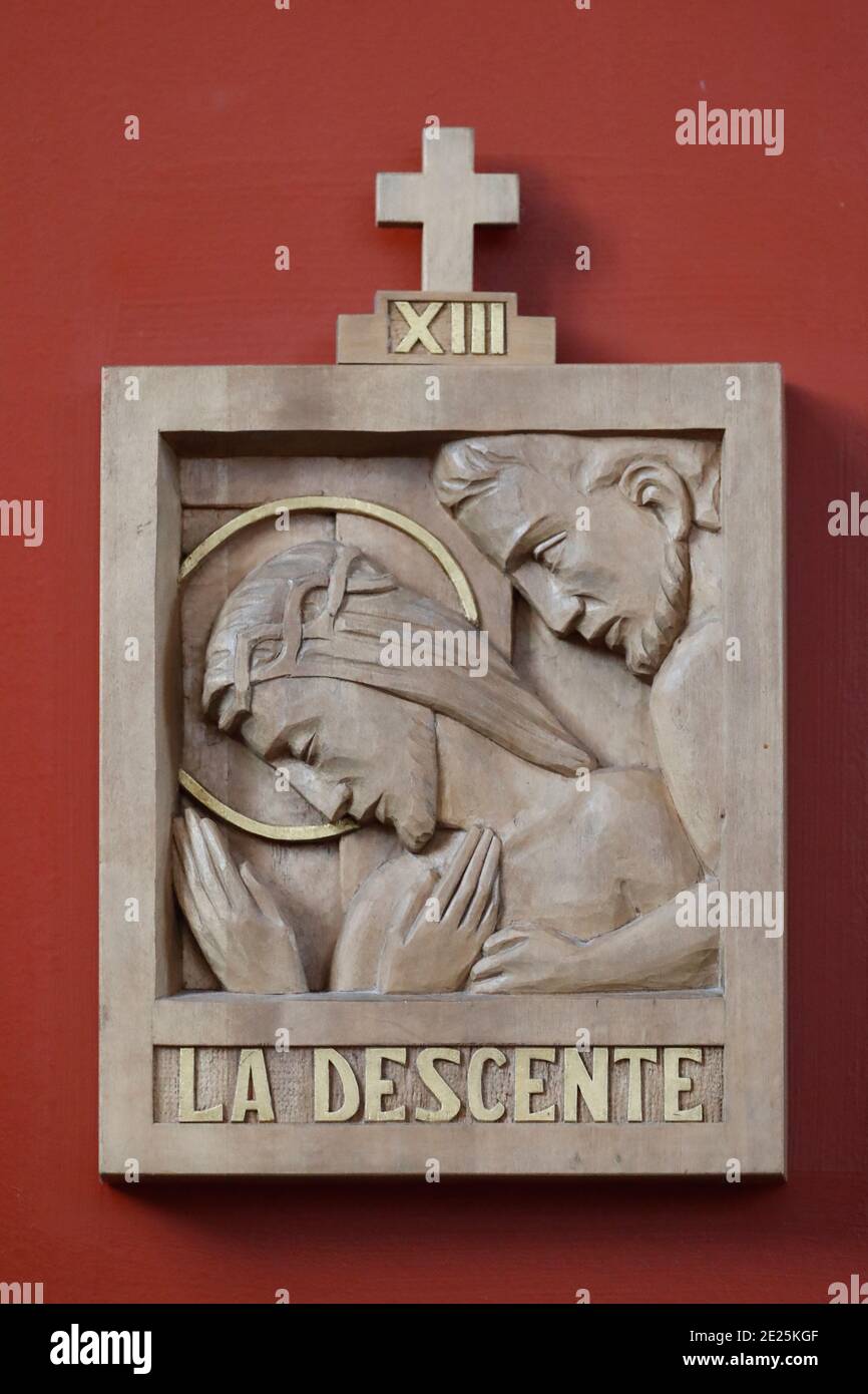 Jesus christus vom kreuz genommen -Fotos und -Bildmaterial in hoher Auflösung – Alamy