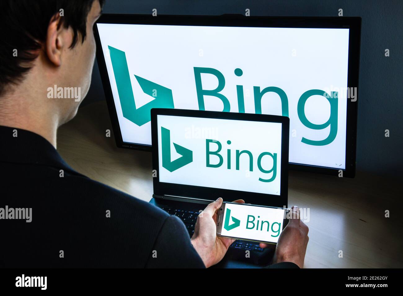 Bing symbol -Fotos und -Bildmaterial in hoher Auflösung – Alamy