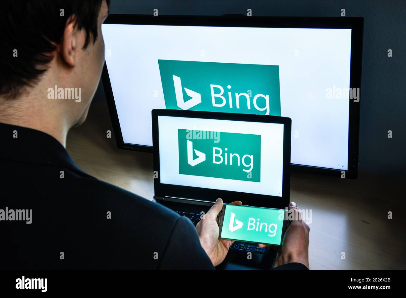 Bing symbol -Fotos und -Bildmaterial in hoher Auflösung – Alamy