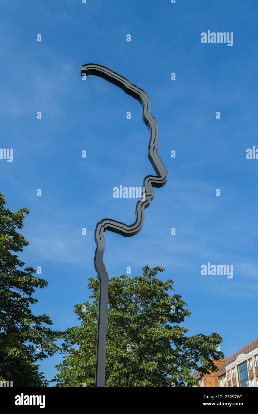 Denkmal, Georg Elser, Wilhelmstraße, Mitte, Berlin, Deutschland ...