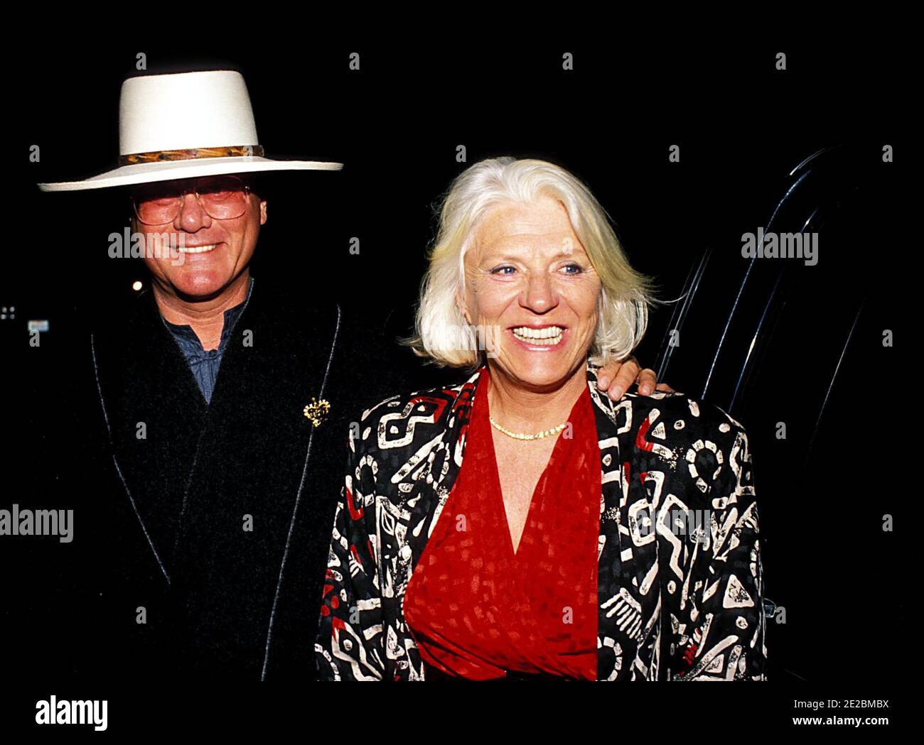 Larry Hagman and Wife Maj 1988 Credit: Ralph Dominguez/MediaPunch ...
