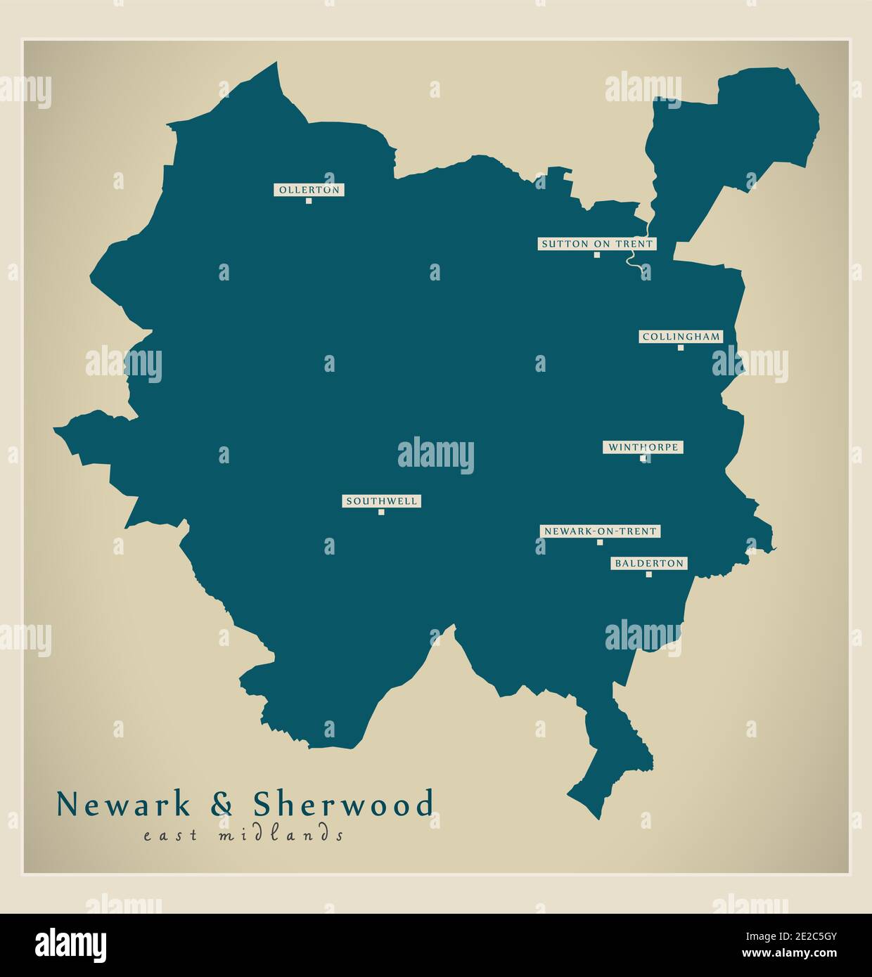 Newark Karte Stockfotos und -bilder Kaufen - Alamy