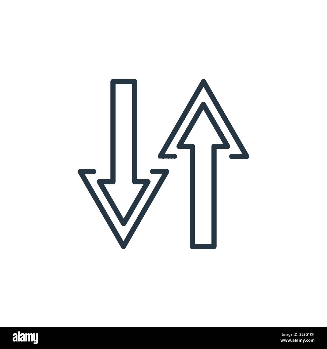 Pfeil nach unten png -Fotos und -Bildmaterial in hoher Auflösung – Alamy